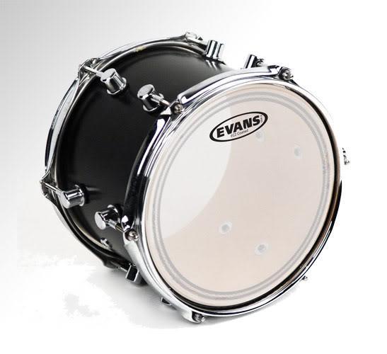 Pele Evans EC2 Coated SST 14" Filme Duplo Porosa com Anel (019757)