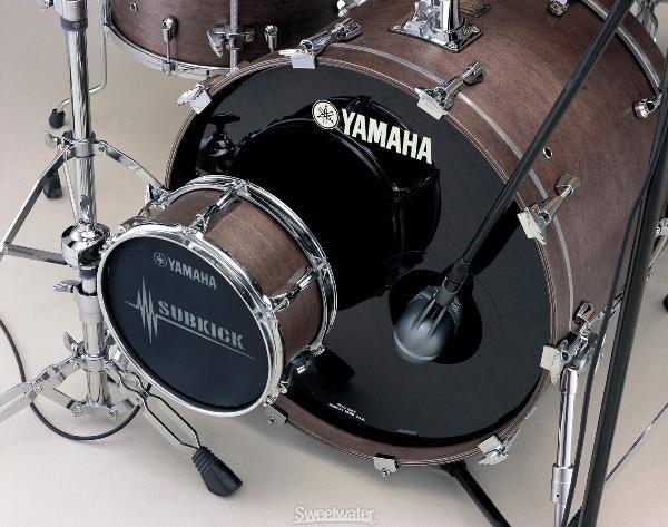 Subkick Yamaha SKRM-100 Captador de Sub Graves de Bumbo Potencialize o ...