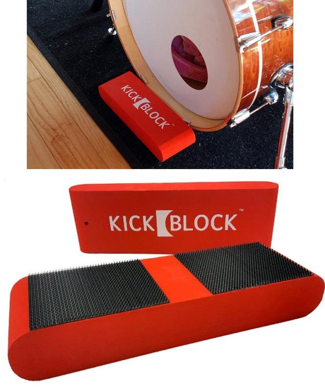 Trava de Bumbo KickBlock Stage Red para brecar o bumbo no tapete e ...