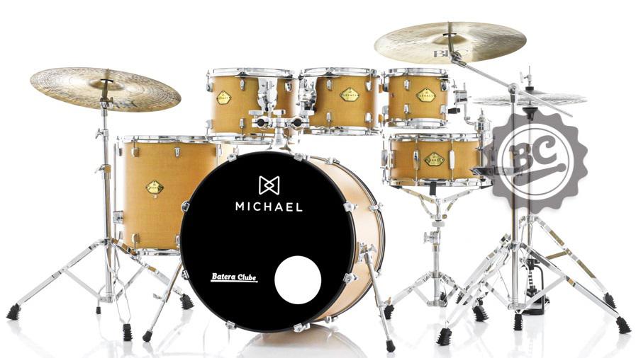 Bateria Michael Legacy Silky Mustard WSM 22",8",10",12",16" com ...