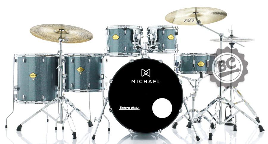 Bateria Michael Legacy Sparkle Marine SMB 22",10",12",14",16" c ...