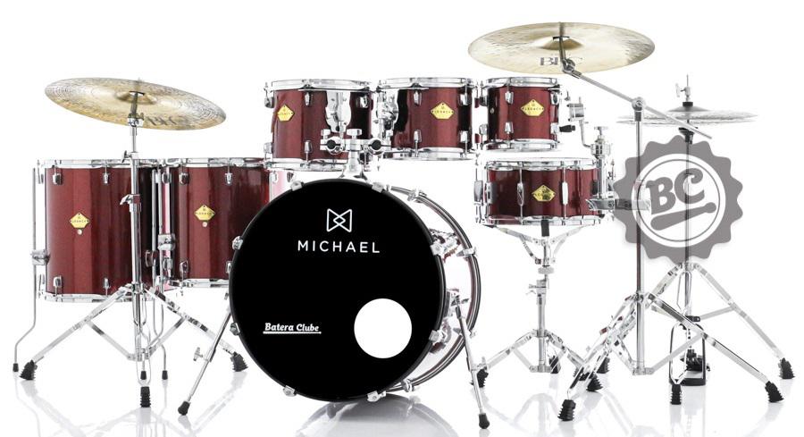 Bateria Michael Legacy Sparkle Wine SWR 22",8",10",12",14",16 ...