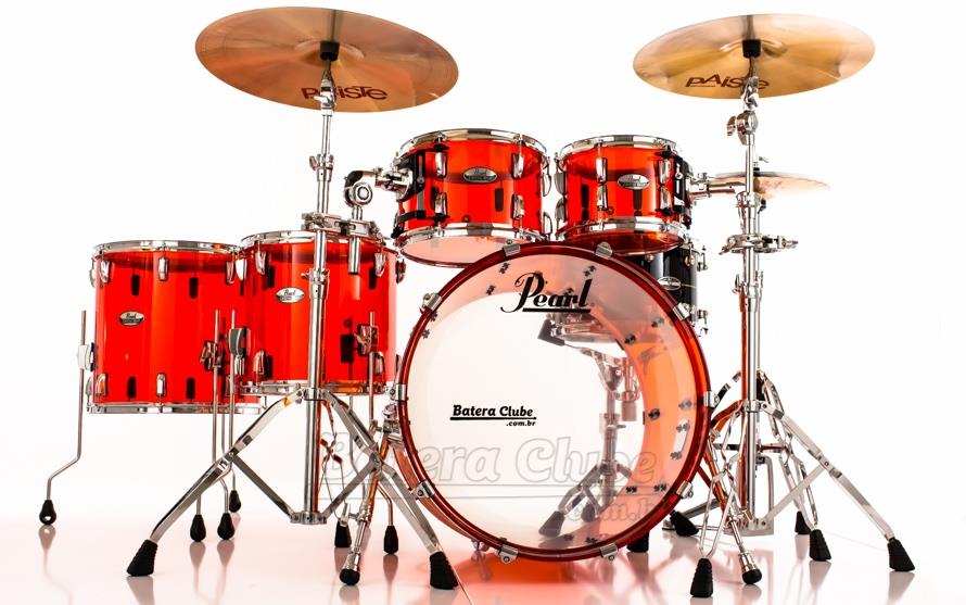 Bateria Pearl Crystal Beat Ruby Red