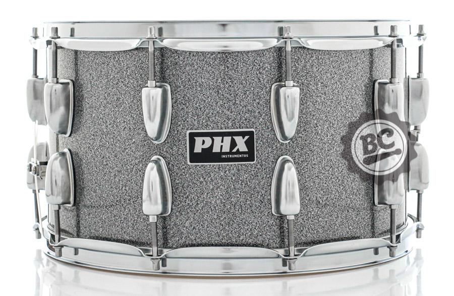 Caixa PHX Music Instrumentos Titanium Sparkle 14x8" com 10 Afinações e ...