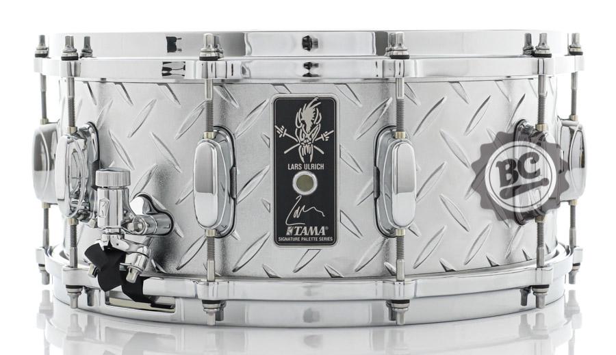Caixa Tama Signature Lars Ulrich (Metallica) 14x6,5" Plate Steel 3mm ...
