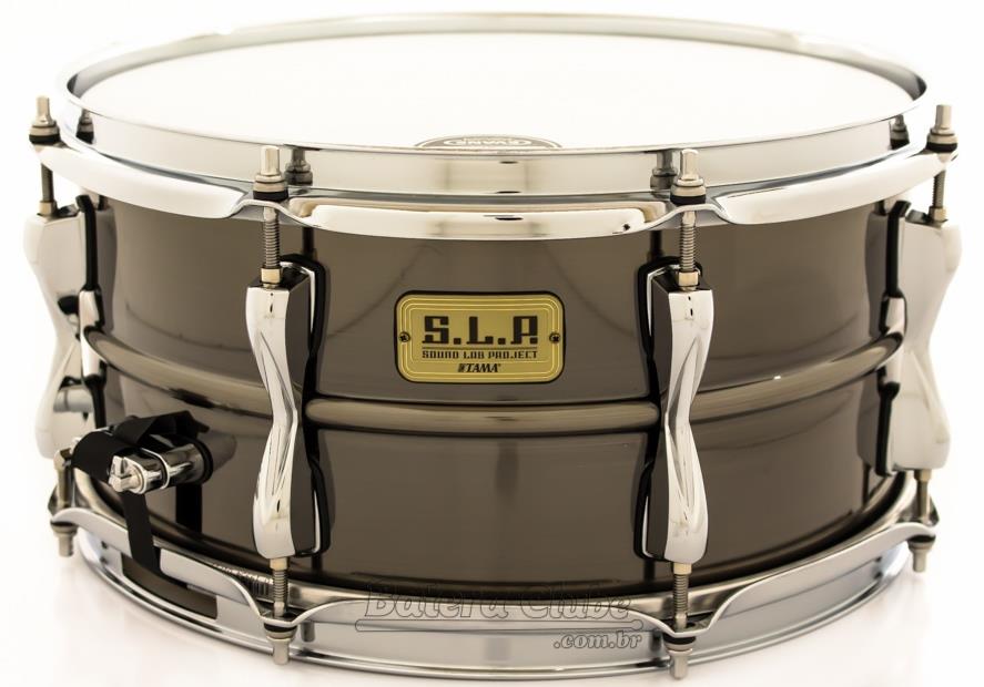 Caixa Tama S.L.P. Sound Lab Project Sonic Steel 13x6,5" Black Nickel ...