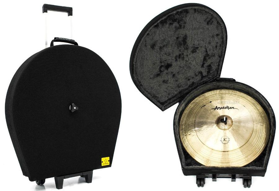 Case de Pratos HelloCases Transport com Rodinhas para Pratos até 22"