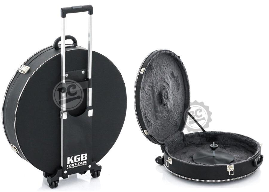 Case de Pratos KGB Male Series Preto com Rodinhas para Pratos até 24" e ...