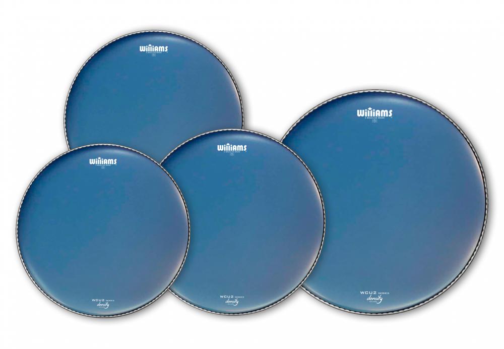 Kit de Peles Williams Density Blue WCU2 Coated 2-Ply 12", 13", 16", 14 ...