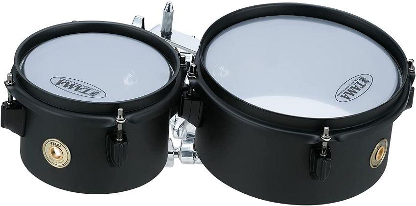 Kit Mini Timbalitos Tama Mini-Tymp MT68STBK Kit com 2 unidades 6" e 8 ...