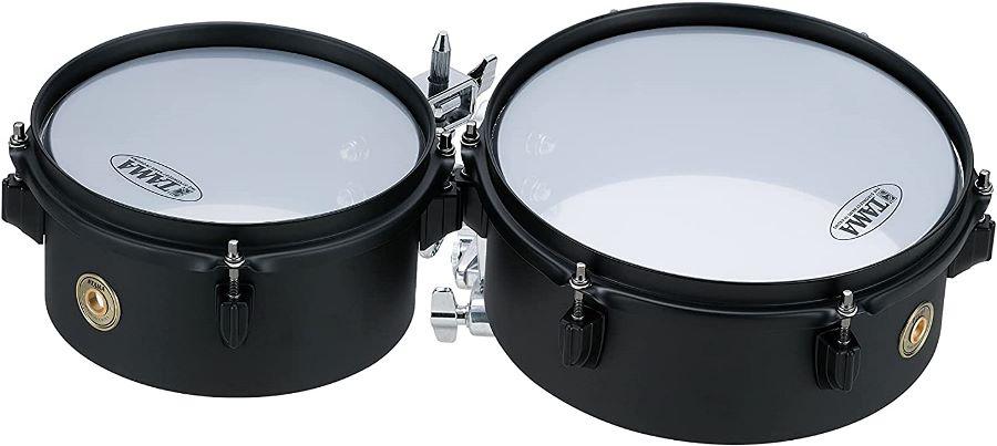 Kit Mini Timbalitos Tama Mini-Tymp MT810STBK Kit 2 unidades 8" e 10 ...