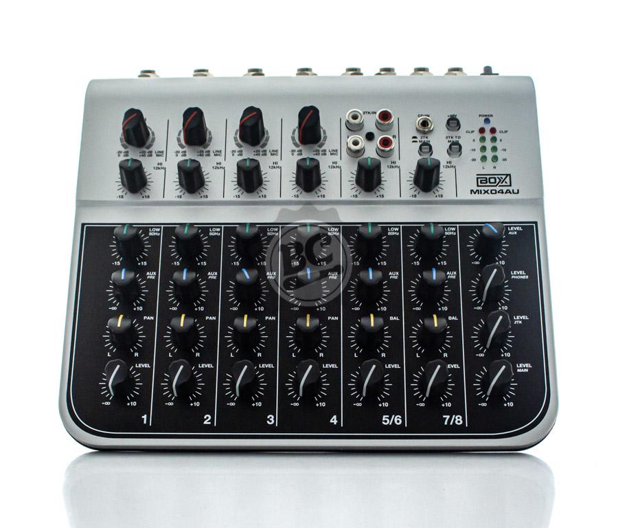 Mixer BOXX Mix04AU USB para Bateristas com 8 Canais para Lives e ...