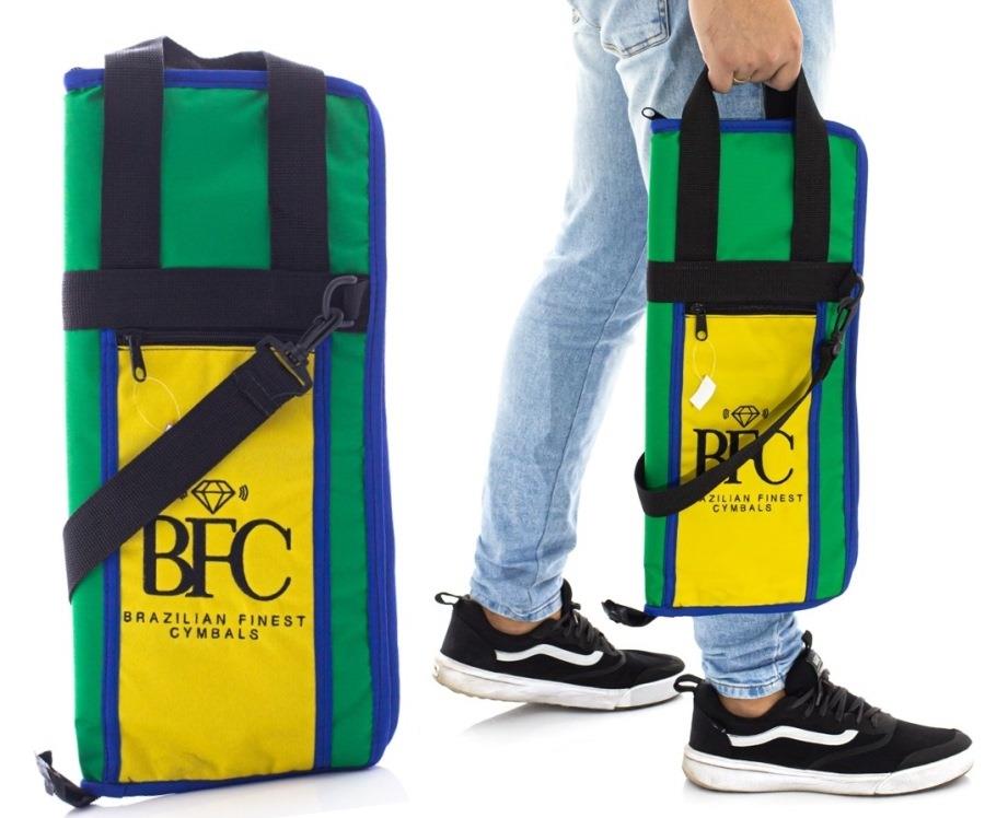 Bag de Baquetas BFC Brazilian Finest Cymbals Bandeira do Brasil com ...