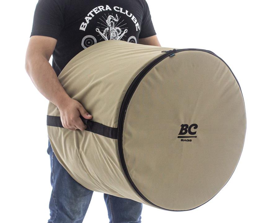 Bag de Bumbo ou Surdo Batera Clube BC Via Sarja 18" com reforço interno ...