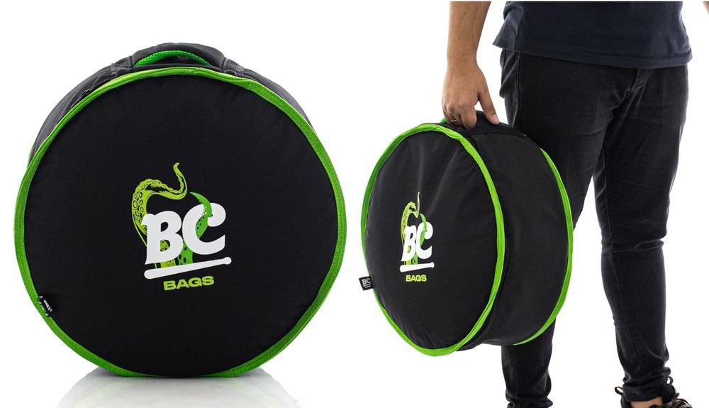 Bag de Caixa Batera Clube BC Octogear Premium 14" ou 13" por 5" a 6,5 ...