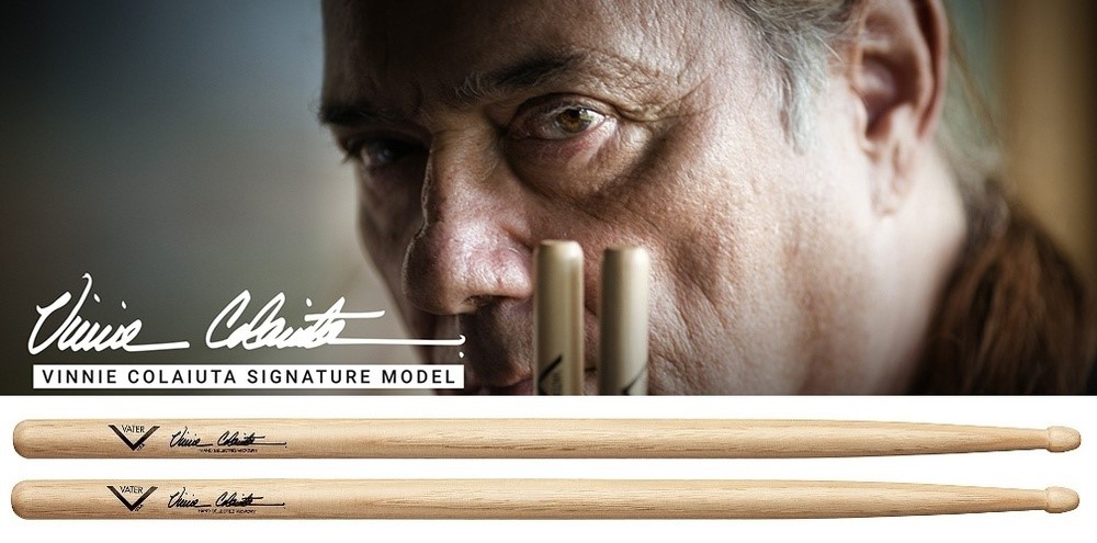 Baqueta Vater Signature Vinnie Colaiuta VHVCW Padrão 5B em Hand ...