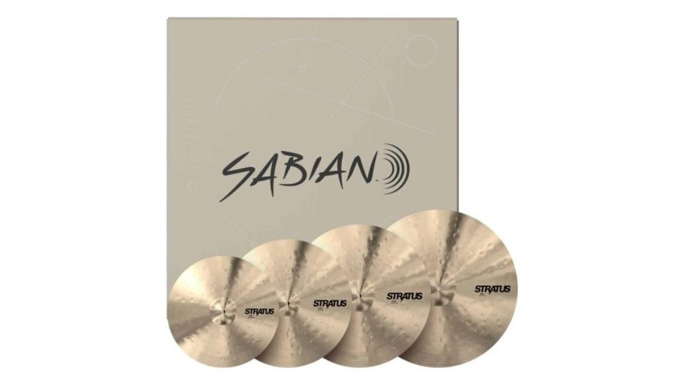 Kit de Pratos Sabian Stratus Traditional B20 com Chimbal 14", Crashes ...