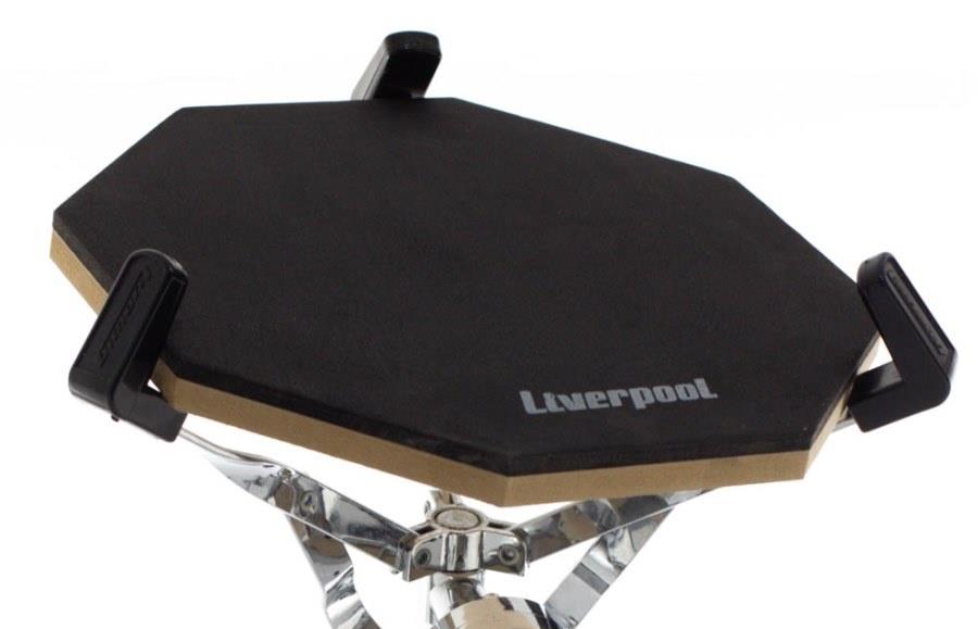 Pad de Estudo Liverpool EVA Black 12" Octavado em MDF com pés de ...