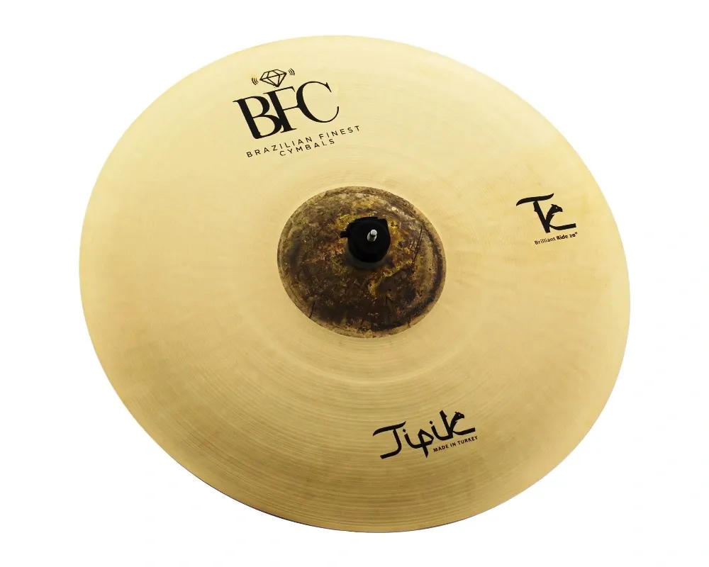 Ride BFC Cymbals Tipik Brilliant 20" TPR20 em Bronze B20 (Made in Turkey)