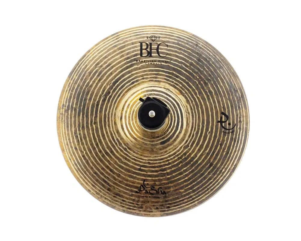 Splash BFC Cymbals Pashá 10" PSS10 Raw Traditional em Bronze B20 (Made ...