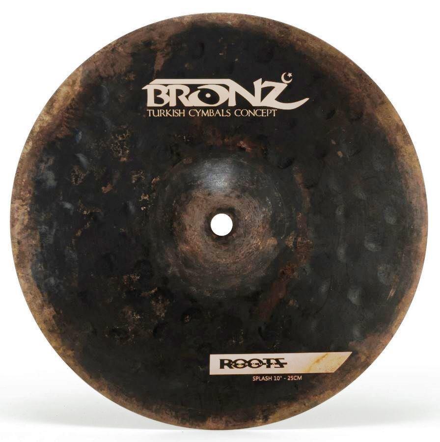 Splash Bronz Cymbals Roots Formula Series 10" em Bronze B20 by Odery ...